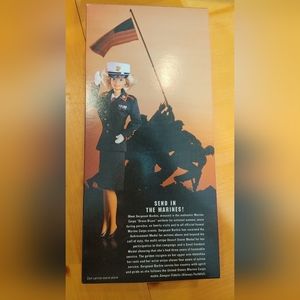 Barbie | Toys | Special Edition Marine Corps Blonde Barbie 991 Mattel ...